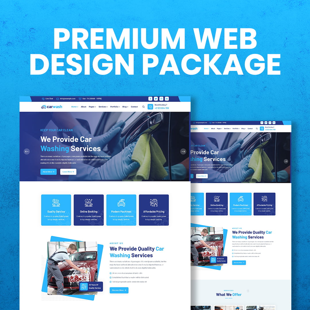 Premium Web Design Package | Creative Bird LLC