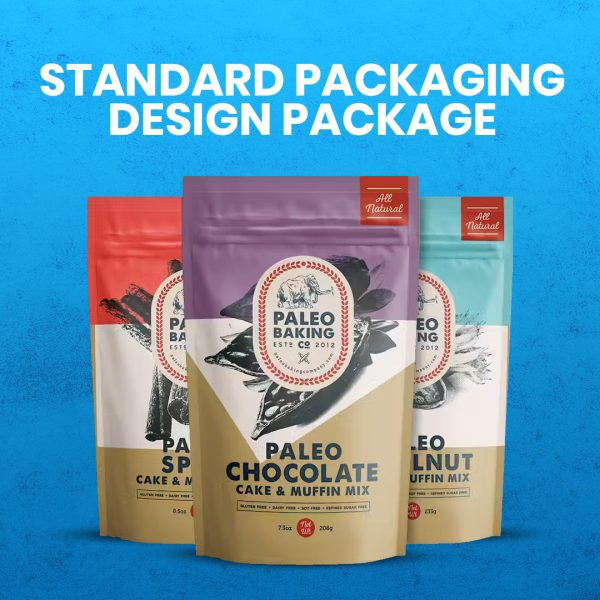 Standard Packaging Design Package - Creative Bird LLC